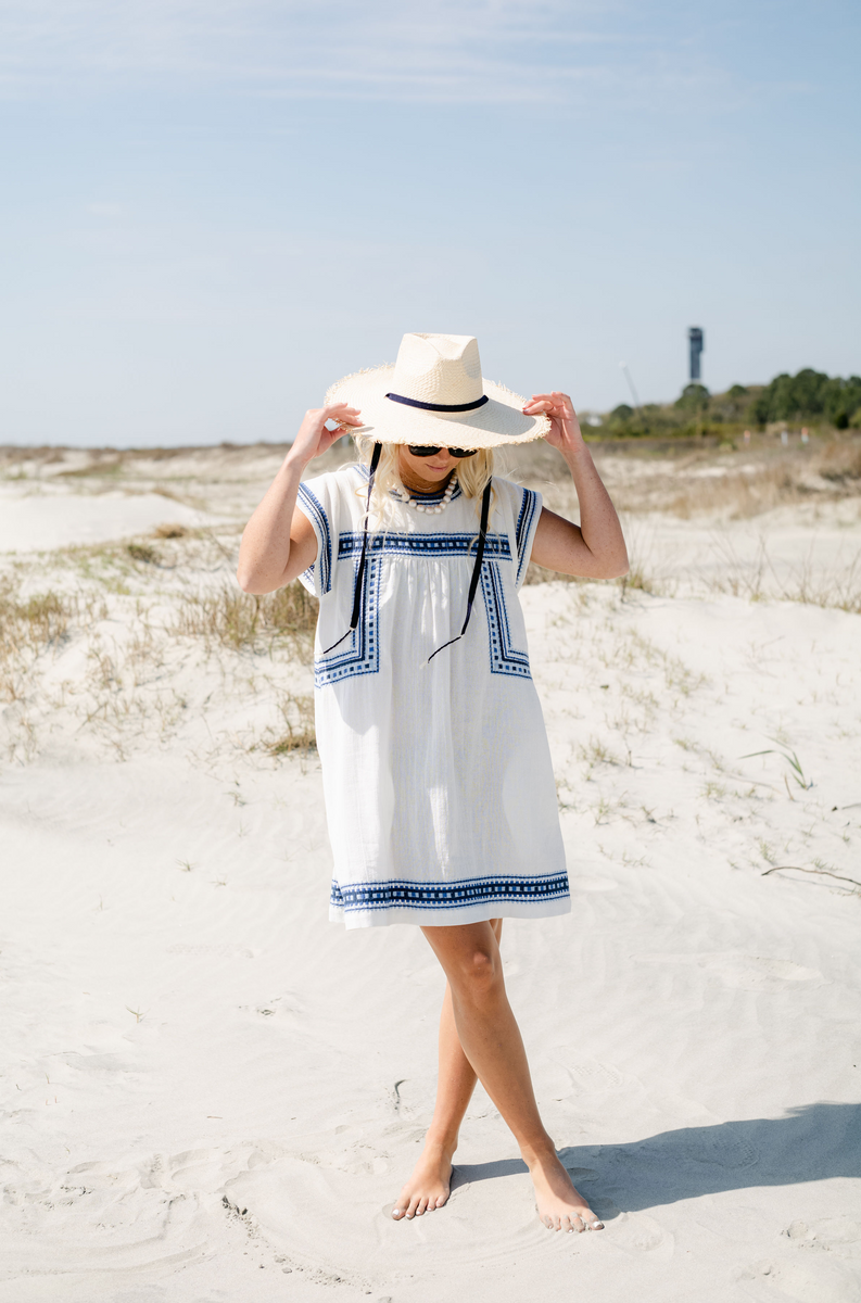 Bayley Dress - Denim/Blue/Dark Blue – The Coast Brand