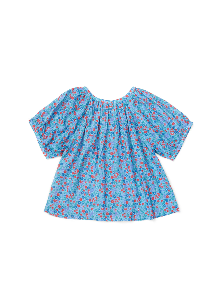 Euclid Top Mini Floral- Little Boy Blue – The Coast Brand