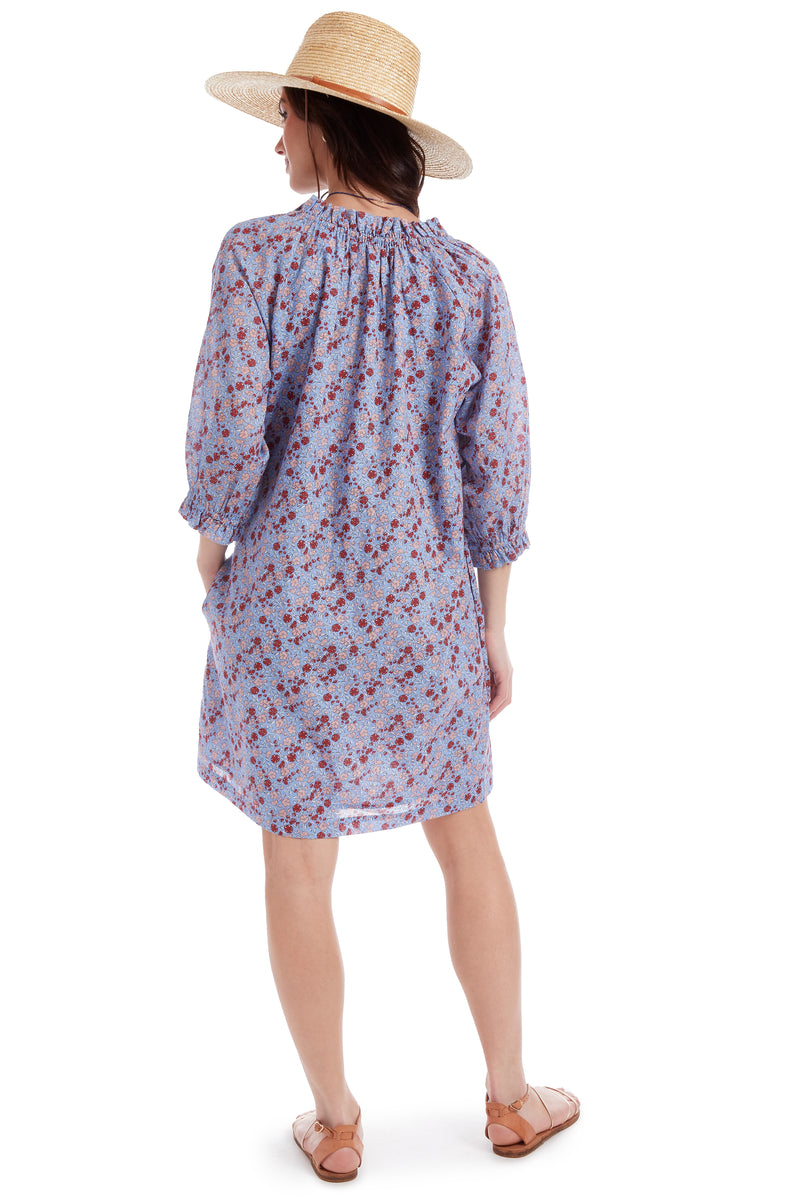 Malibu Dress Dusty/Ketchup/Sky (Sky Ground) – The Coast Brand